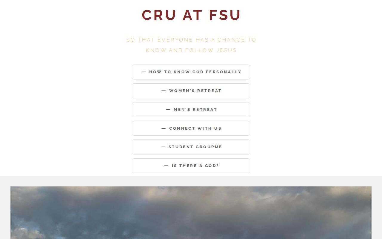 CRU AT FLORIDA STATE